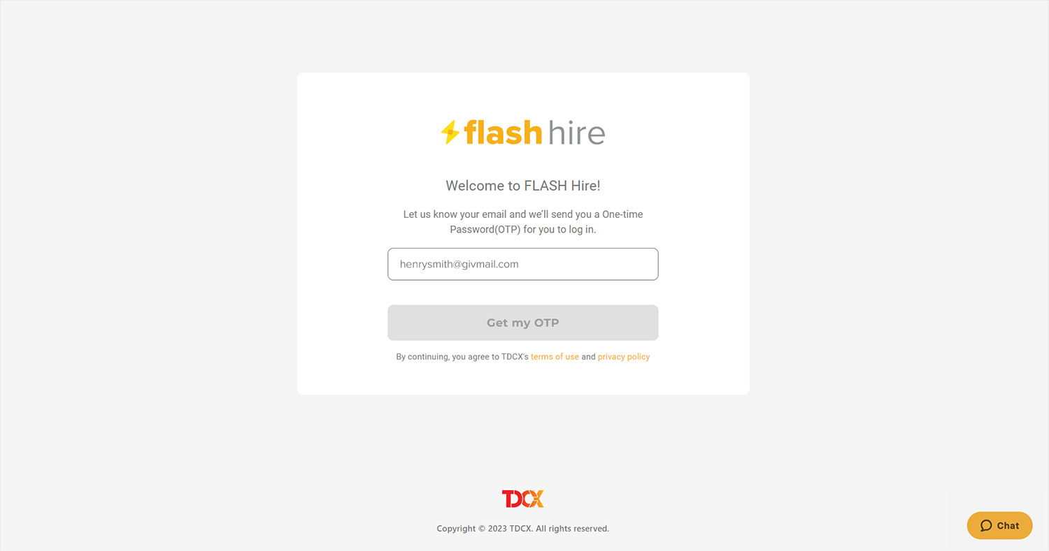 Complete assessments for the position – FLASH Hire